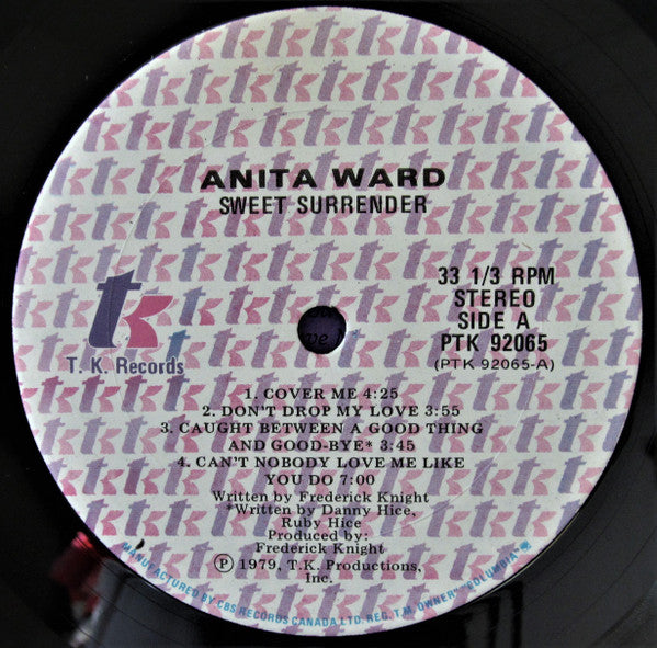 Anita Ward – Sweet Surrender 1979 Genre: Funk / Soul Style: Disco (Vin – Retro Revolution Records