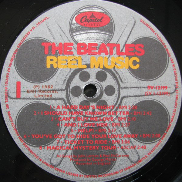 THE BEATLES – Reel Music 1982, Film Soundtrack Compilation (vinyl ...