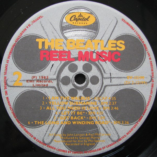 THE BEATLES – Reel Music 1982, Film Soundtrack Compilation (vinyl ...