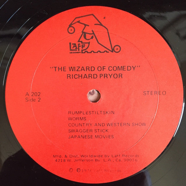RICHARD PRYOR – The Wizard of Comedy 1978, Stand-Up Comedy (vinyl ...