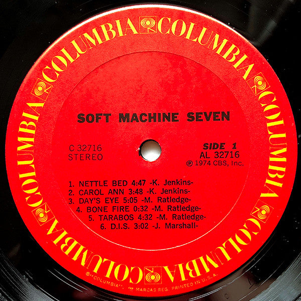 Soft Machine – Seven - 1974-Jazz-Rock (Rare Vinyl) – Retro Revolution ...