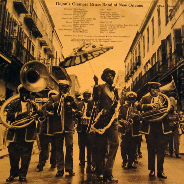 Dejan's Olympia Brass Band Of New Orleans* – Here Come Da Great Olympi ...
