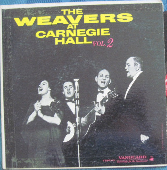 The Weavers – The Weavers At Carnegie Hall, Vol. 2 - 1960 Folk (Vinyl ...