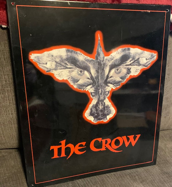 The Crow Tin Sign - 11 " X 12 3/4 " a Rare 1994 Tin Sign – Retro ...